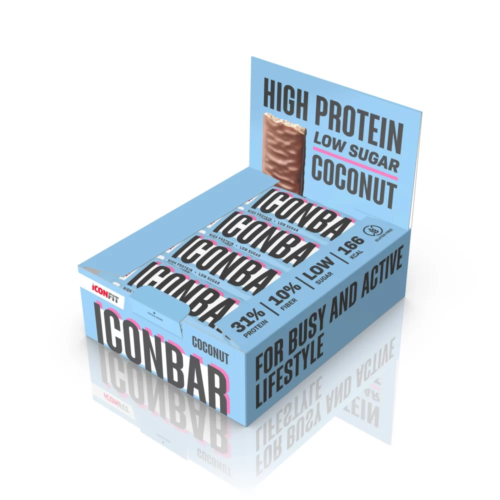 ICONFIT ICONBAR Baltymų Batonėlis (45g.)